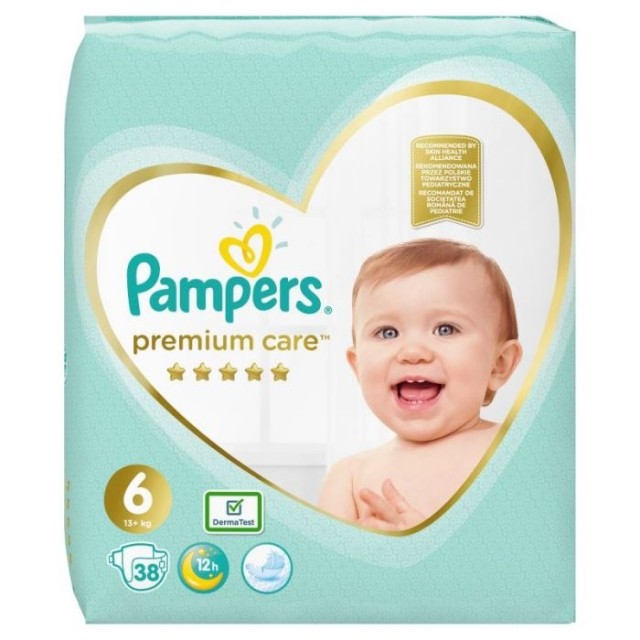 Pampers Premium 6 pelene 38 kom