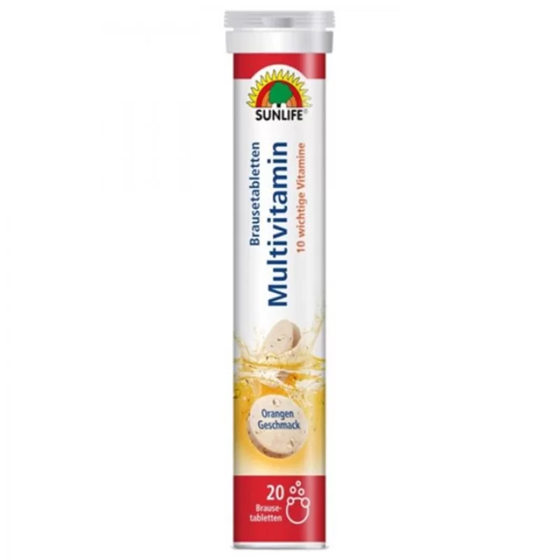 Sunlife multivitamini šumeće tablete 20 kom