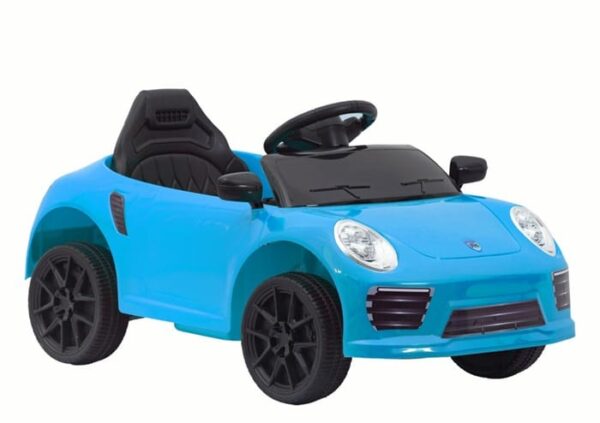 Auto za decu Porsche style na akumulator – plavi, model 666