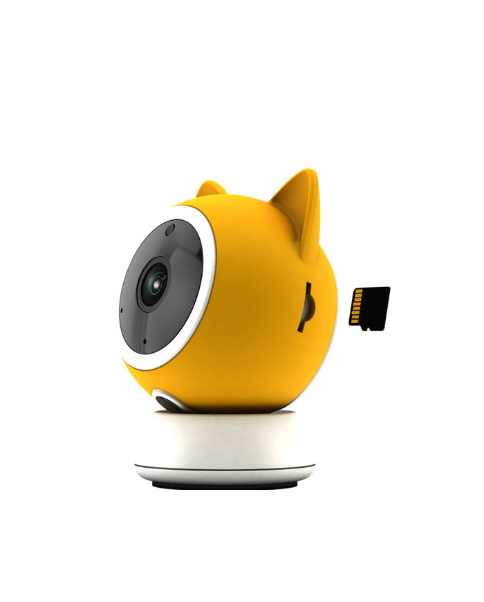 KAMERA ZA LJUBIMCA SMART PET CAMERA YELLOW Petoneer