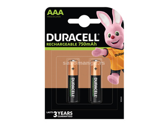 Duracell punjive baterije AAA 750 mAh