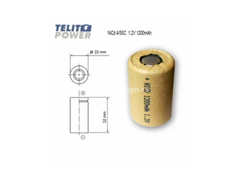 NiCd 4/5SC 1.2V 1200mAh