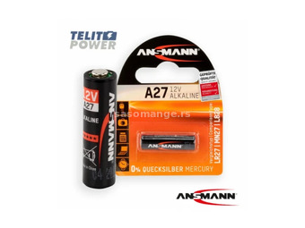 Alkalna baterija 12V A27 Ansmann