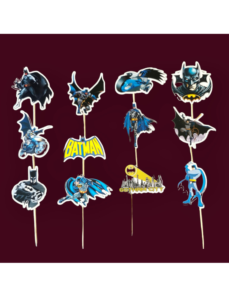 Toperi Batman - set 12 kom