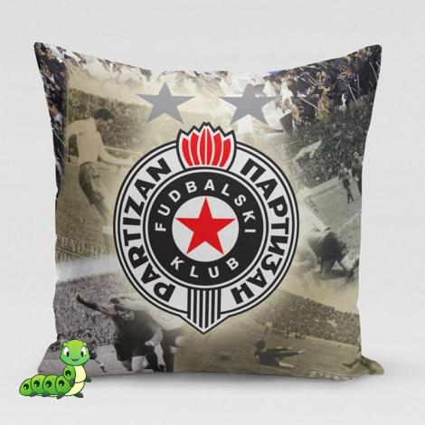 Ukrasni jastučić Partizan - Retro