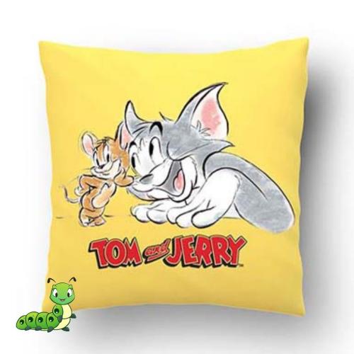 Ukrasni jastuk Tom & Jerry žuti