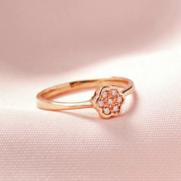 Prsten cvet sa dijamantima, 278