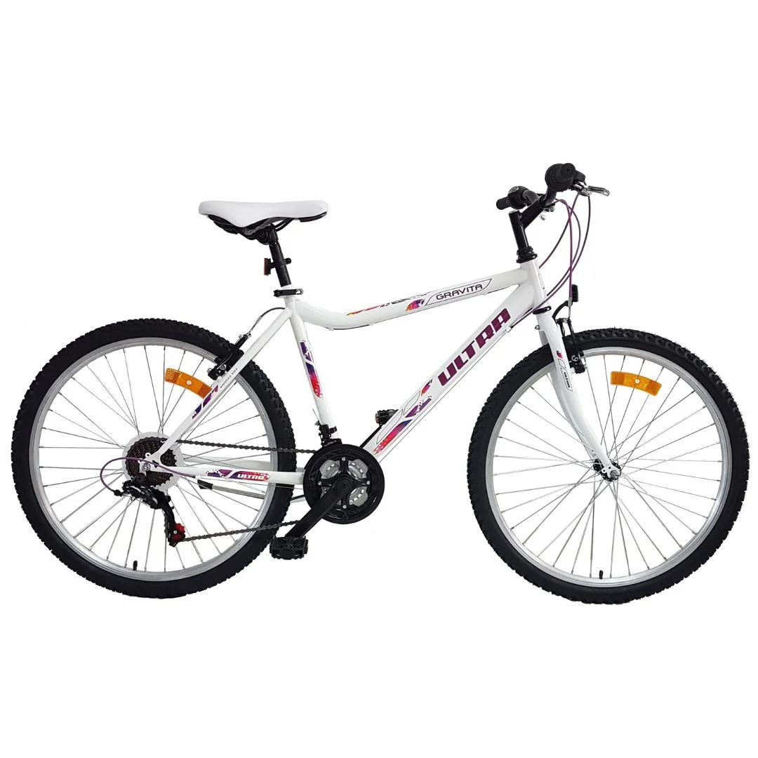 Bicikl 26“ Ultra Gravita beli 420mm
Bicikl 26“ Ultra Gravita beli 420mm