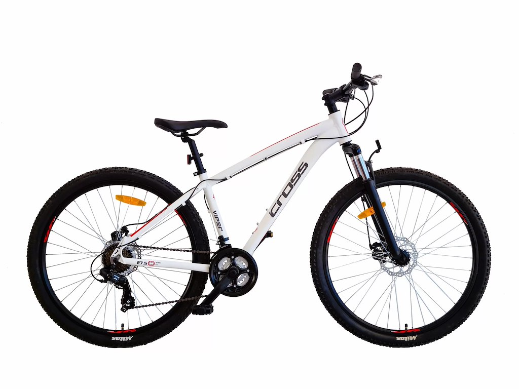 Bicikl 27,5″ cross viper shimano mdb 440mm / white
Bicikl 27,5″ cross viper shimano mdb 440mm / white