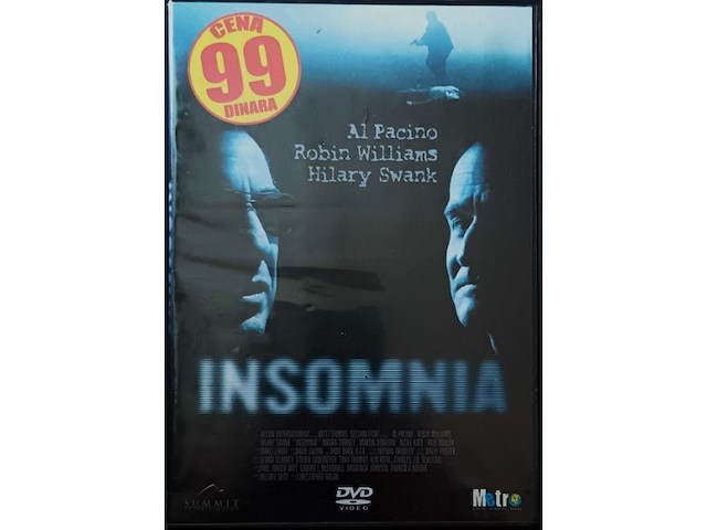 Insomnia (Nesanica)-Al Pacino,Robbin Williams DVD