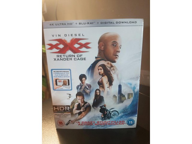 XXX: Return of Xander Cage ( 4K UHD Blu-ray izdanje)