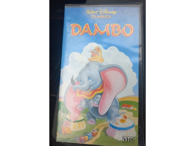 Dambo-VHS-Walt Disney-Crtani