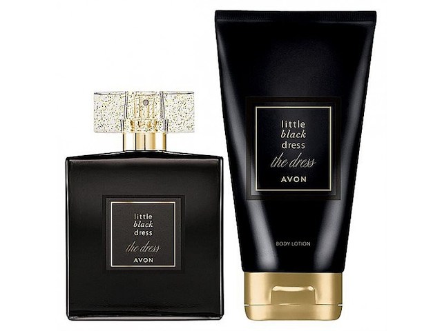 Avon LITTLE BLACK DRESS duo set