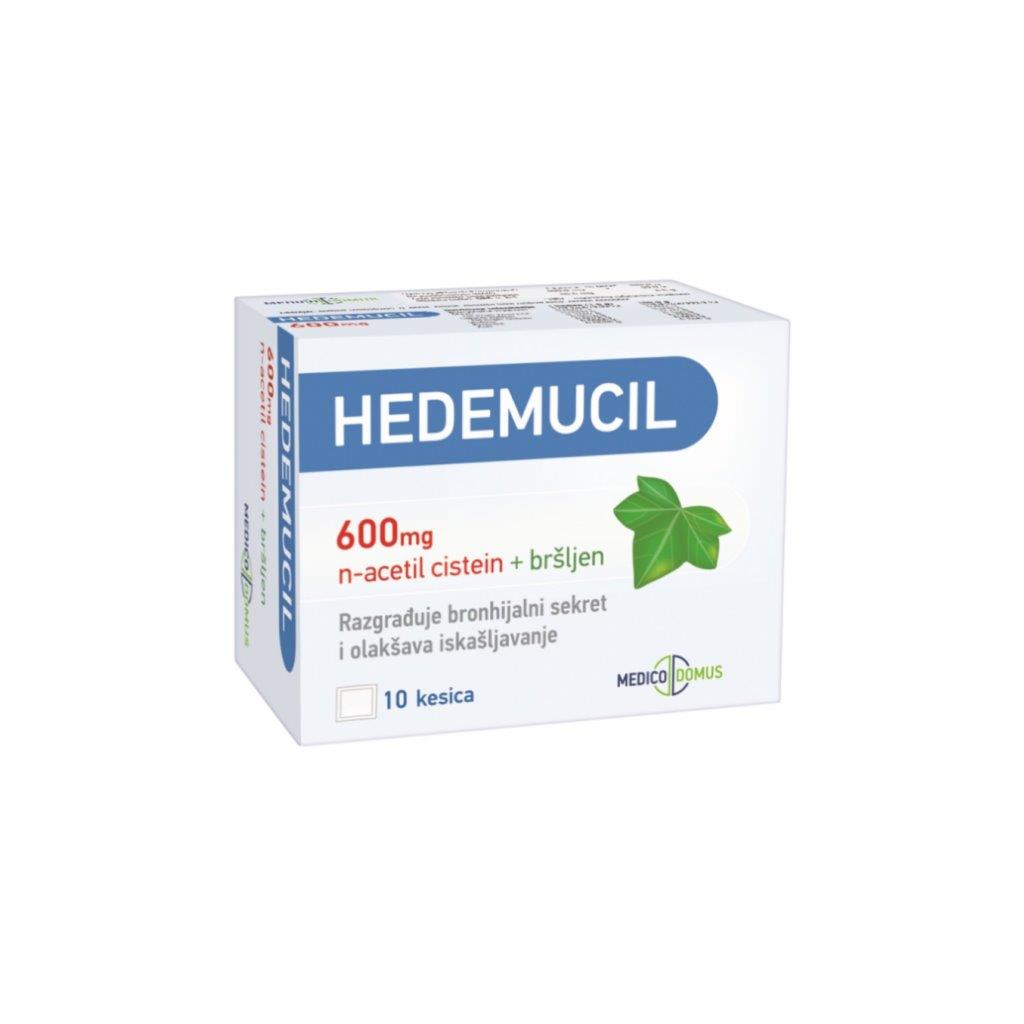 Hedemucil 600 10 kesica