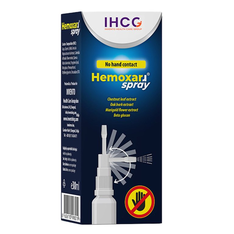 Hemoxarr sprej protiv hemoroida 30ml