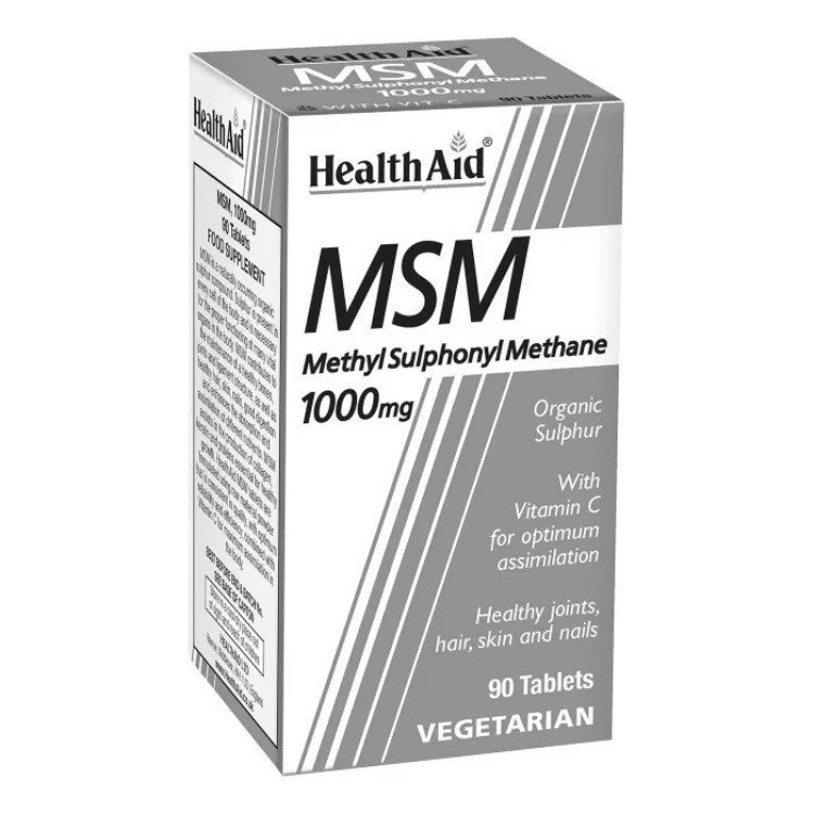 MSM 1000mg 90 tableta Health Aid