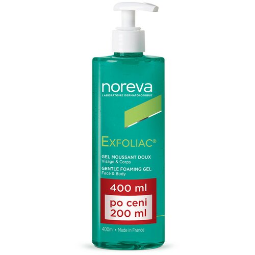 Noreva Exfoliac pročišćavajući gel za svakodnevno pranje 400ml