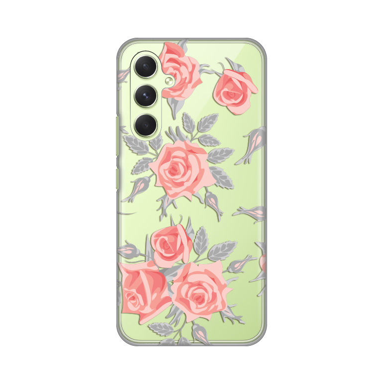 TORBICA SILIKONSKA PRINT SKIN ZA SAMSUNG A546B GALAXY A54 5G ELEGANT ROSES