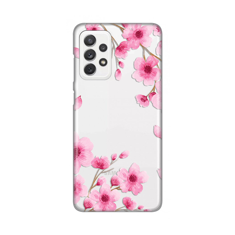 TORBICA SILIKONSKA PRINT SKIN ZA SAMSUNG A725F/A726B GALAXY A72 4G/5G (EU) ROSE FLOWERS