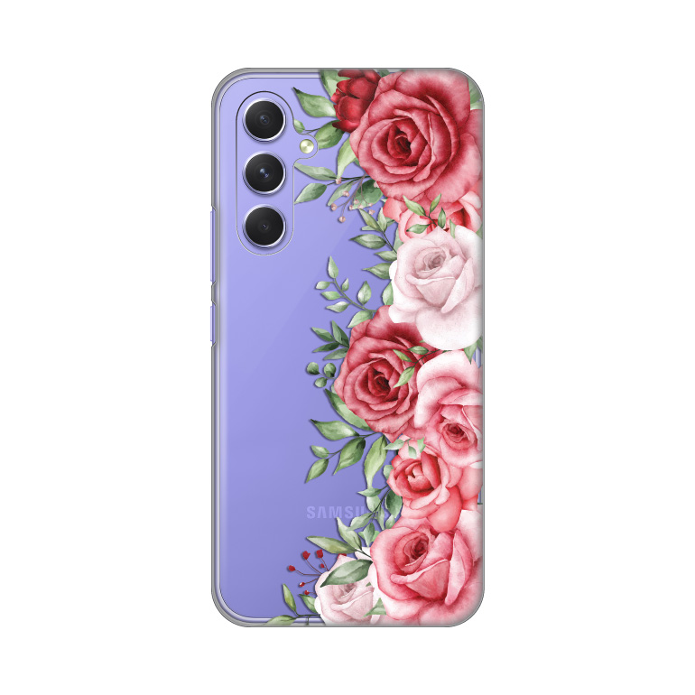 TORBICA SILIKONSKA PRINT SKIN ZA SAMSUNG A546B GALAXY A54 5G WILD ROSES