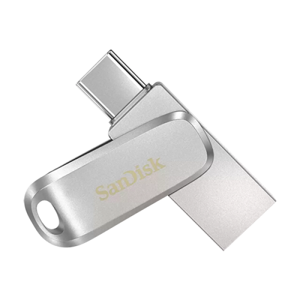 USB FLASH SANDISK 128GB ULTRA DUAL DRIVE LUXE TYPE-C, SDDDC4-128G-G46