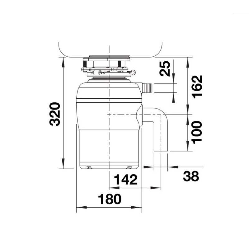 Blanco drobilica FWD Lite 526646