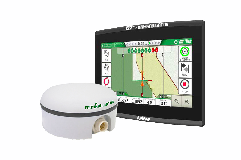 Av Map Farmnavigator G7 Plus navigacija sa Turtle Pro2 antenom