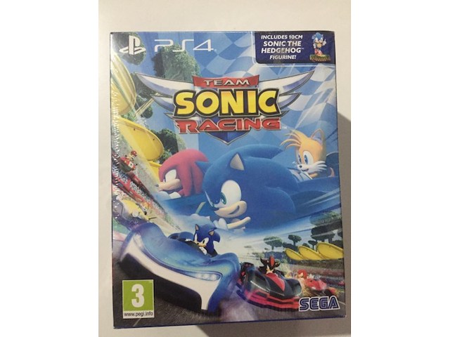 Sonic Team Racing sa igricom za PS4