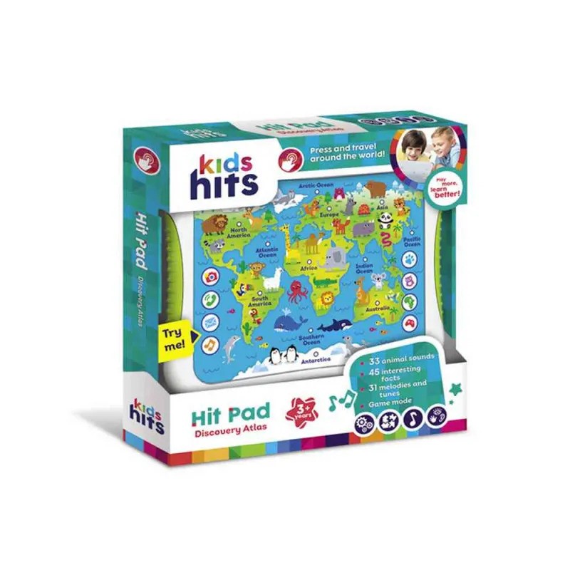 KIDS HITS HIT PAD DISCOVERY ATLAS