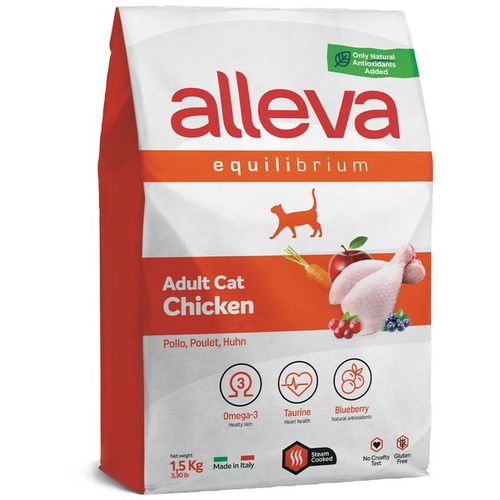 ALLEVA EQUILIBRIUM CHICKEN ADULT CAT 1.5 KG