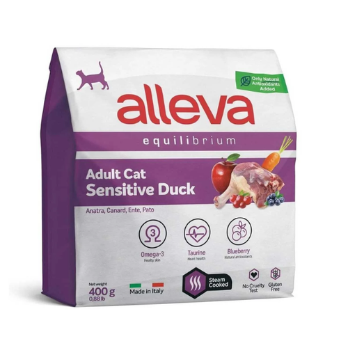 Alleva Equilibrium Cat Adult Sensitive Duck 10 kg