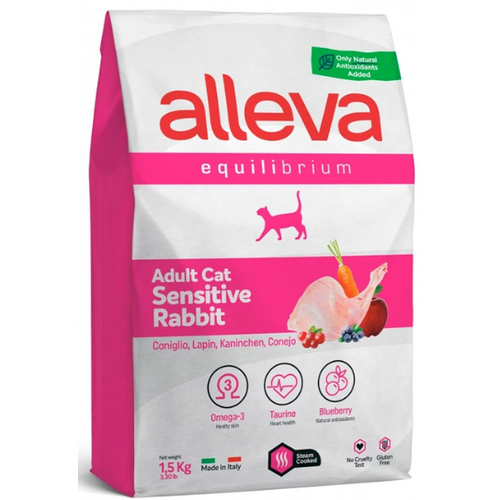 Alleva Equilibrium Cat Adult Sensitive Rabbit 10 kg