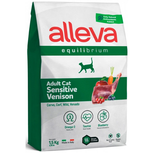 Alleva Equilibrium Cat Adult Sensitive Venison 10 kg