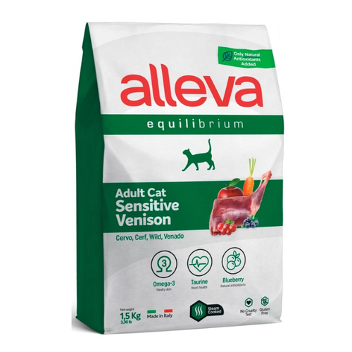 Alleva Equilibrium Cat Adult Sensitive Venison 10 kg