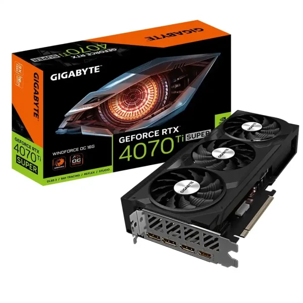 Grafička karta Gigabyte GeForce RTX 4070 Ti Super GV-N407TSWF3OC-16GD 16GB 192 bit 3xDPHDMI