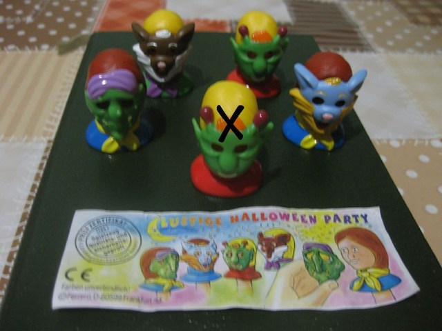 Kinder Surprise - Lustige Halloween Party 4 kom (1999