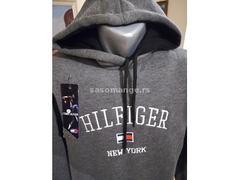 Novi muski markirani duks sa kapuljacom Tommy Hilfiger 2XL Debeli Zimski Novo