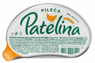 PASTETA PILECA PATELINA 60G
PASTETA PILECA PATELINA 60G