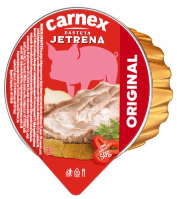 PASTETA JETRENA CARNEX 50G
PASTETA JETRENA CARNEX 50G