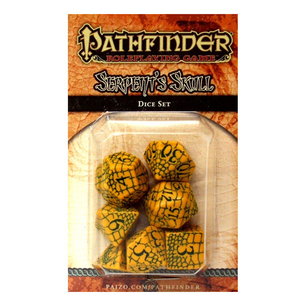 Pathfinder Serpent's Skull Dice Set (7)