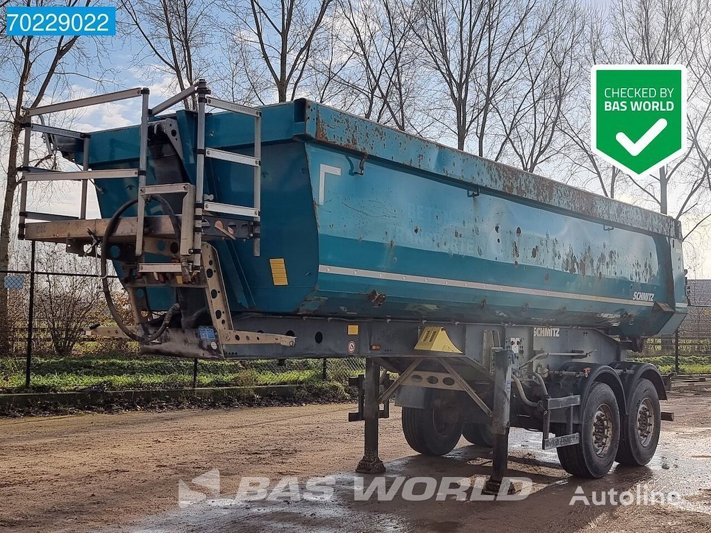 Schmitz Cargobull SKI 18 2 axles 25m3 poluprikolica kipera