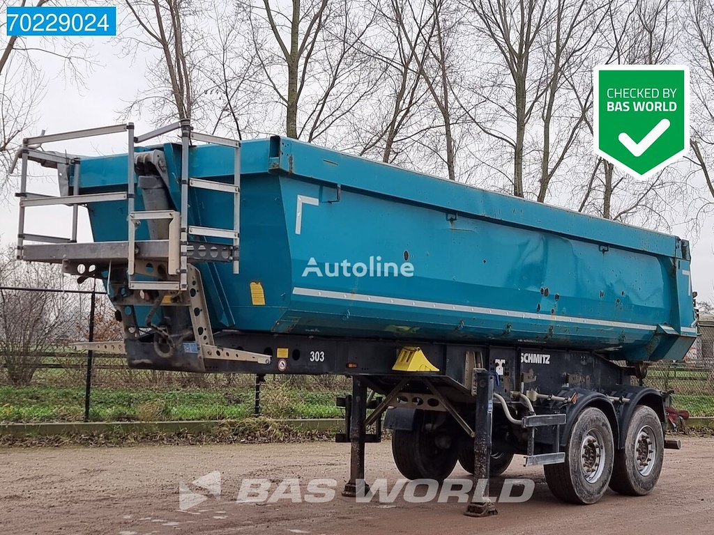 Schmitz Cargobull SKI 18 2 axles 25m3 poluprikolica kipera