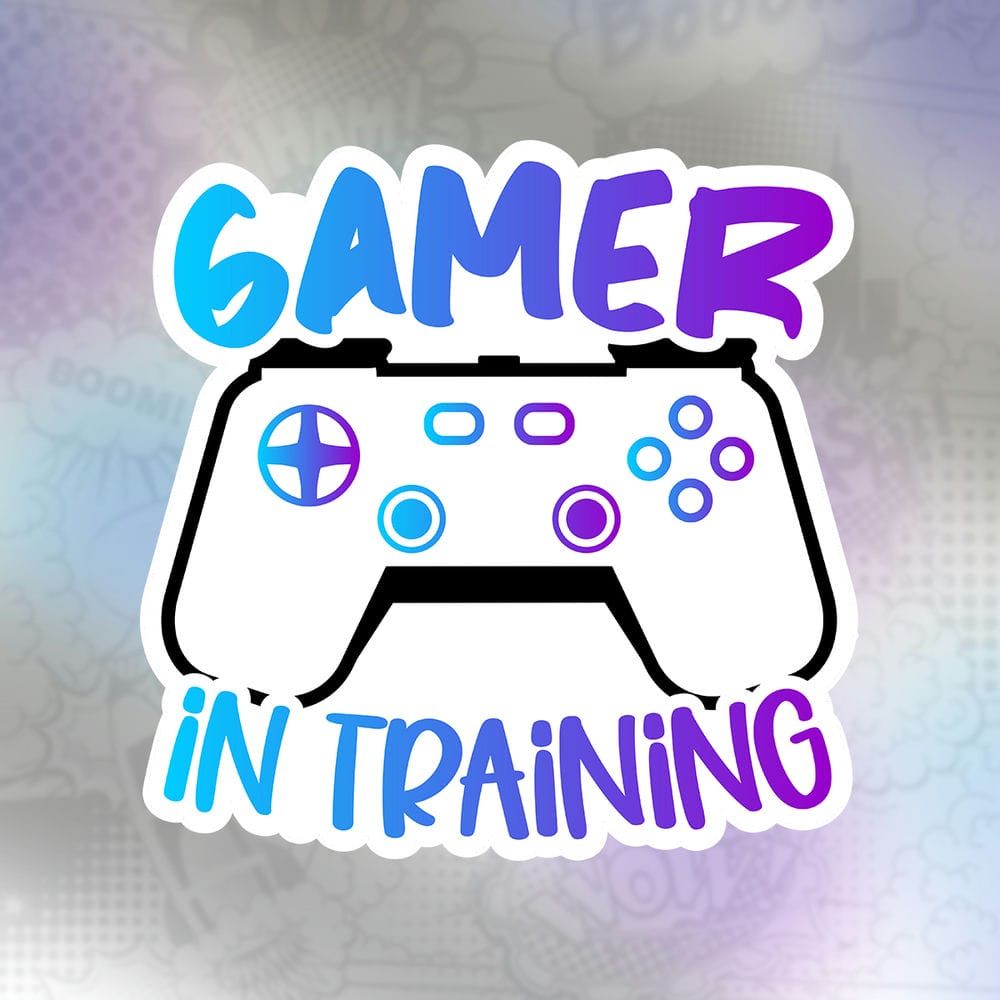 GAMER IN TRAINING STIKER