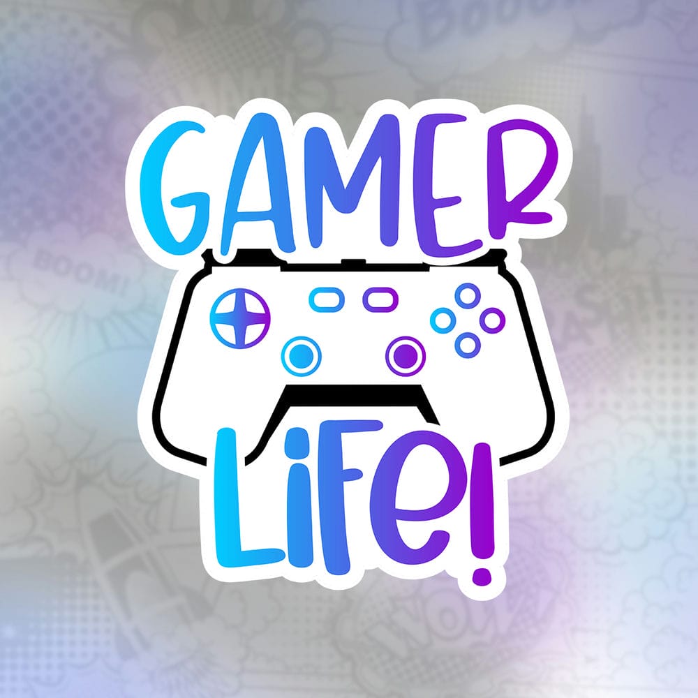 GAMER LIFE STIKER