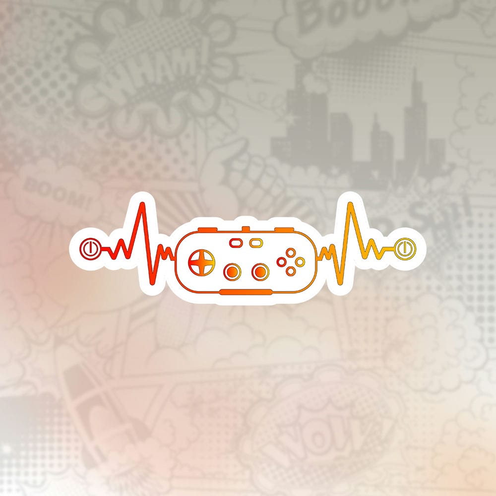 GAMING HEARTBEAT 2 STIKER