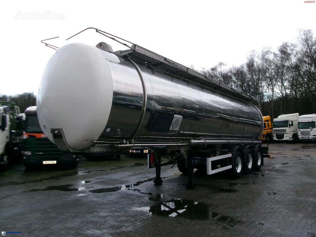 Indox Chemical tank inox L4BH 33.5 m3 / 1 comp cisterna za prevoz hemikalija