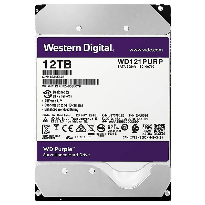WD Purple 12TB/WD121PURP