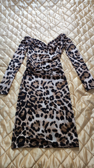 Animal print haljina