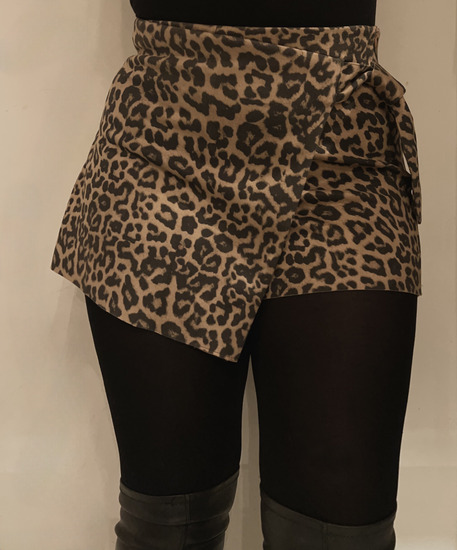 Leopard Skort
