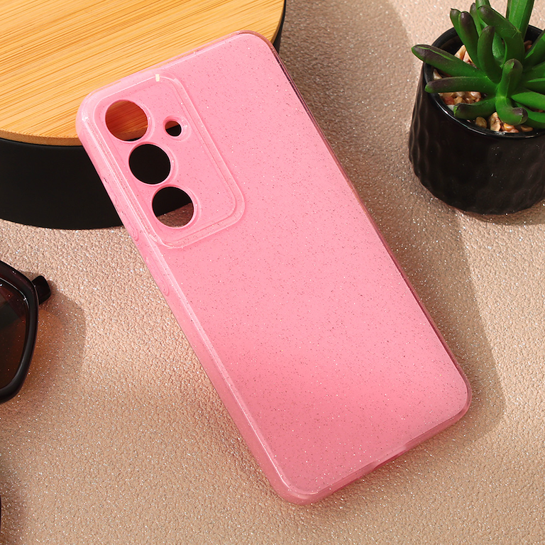 Maska(futrola) Sparkle Dust za Samsung S921B Galaxy S24 roze